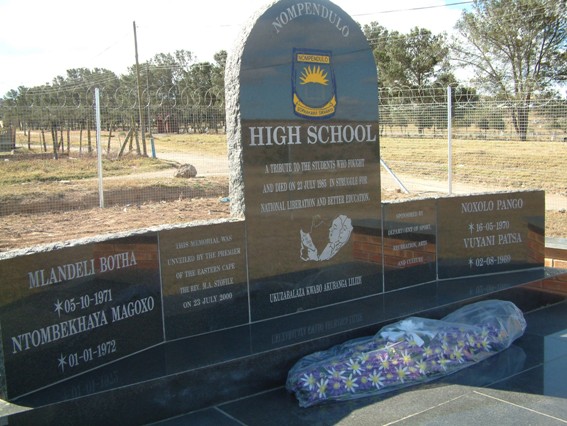 Nompendulo High School Massacre 20th Anniversary - Amathole Museum